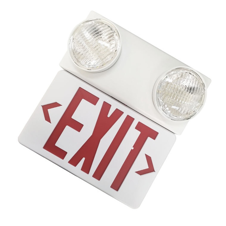 Fire Emergency Lights & Safety Exit Signs: Dual-headed Led Emergency ...