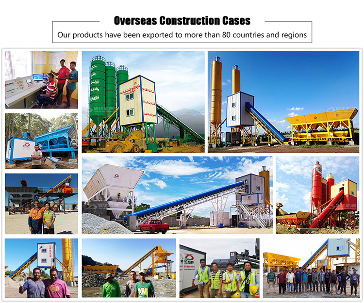 Small Portable Concrete Batching Plant With Computer Control Panel (25 ...