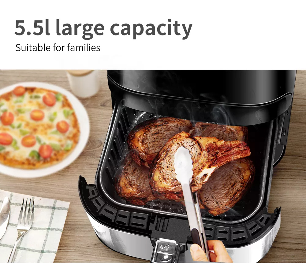 Komex Kitchen 4.5l Stainless Steel Oil-free Air Fryer, High Quality ...