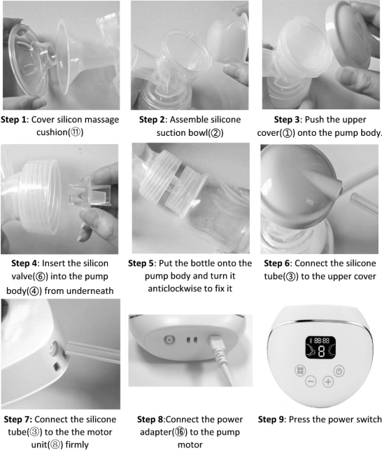 Quiet Baby Breast Milk Pumping Machine, High Quality Quiet Baby Breast ...