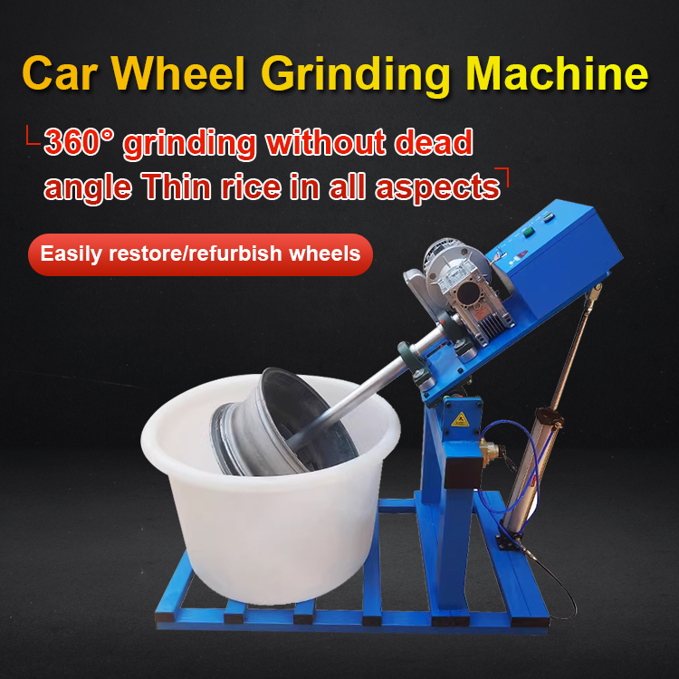Tumbling And Polishing Vibratory Machine For Alloy Wheels (16-24 Inch ...