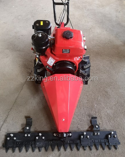 Petrol-powered Mini Walking Tractor Mower For Lawns And Hay, High ...
