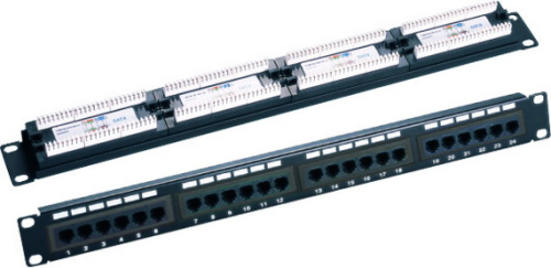 24 Port Cat6 Utp Dual Idc Patch Panel, High Quality 24 Port Cat6 Utp ...