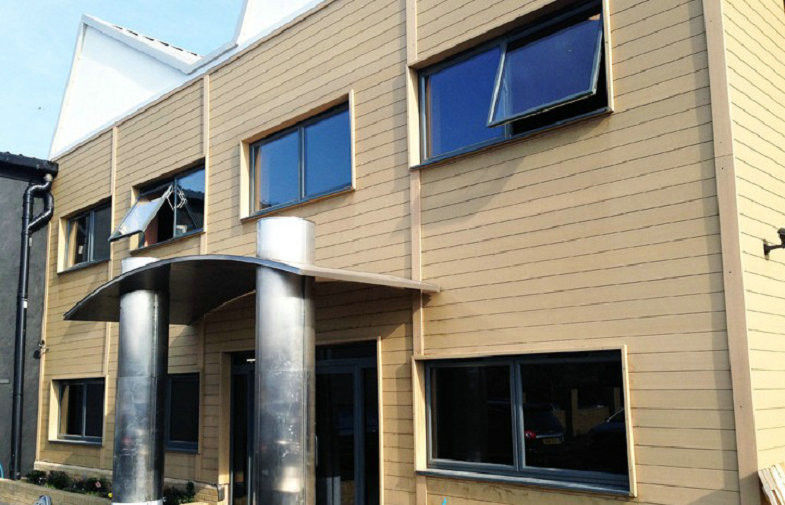 Weather Resistant Wpc Wall Cladding Cedar Color For Outdoor Decoration ...