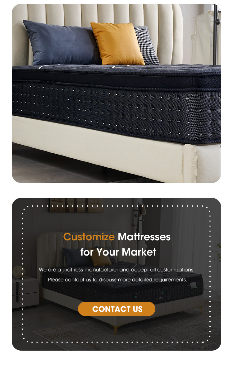 Buy Compressed Dual Layer Wave Spring Cooling Memory Foam Mattress In ...