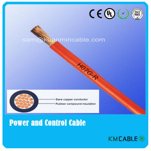 Rubber Compound Type Ei3 (eva) Cable H07g-r Single Core Wire, High ...