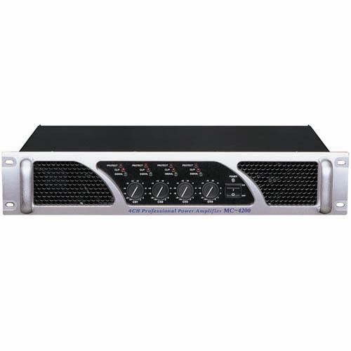 4 Channel Professional Power Amplifier , High Quality 4 Channel ...
