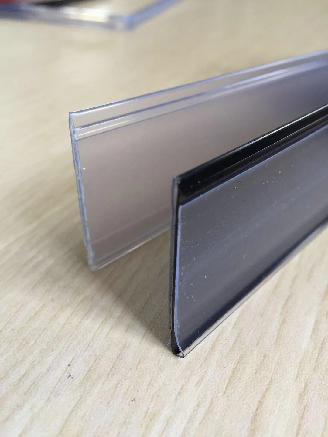 Pvc Channels For American Supermarket Shelves, High Quality Pvc ...