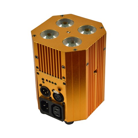1x15w Rgbw Battery Powered & Wireless Dmx Led Stage Light, High Quality ...