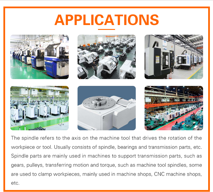 Custom Made Tailstock Arbor Spindle สำหรับ Cnc Lathe คุณภาพสูง Custom ...