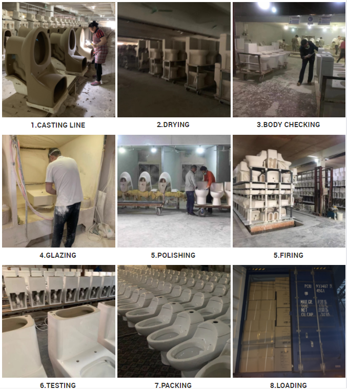 Australian Standard Two Piece Ceramic Rimless Toilet, High Quality ...