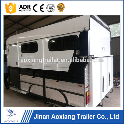 Deluxe Roller Bed Trailers For 2 Horse Loading,horse Float For ...