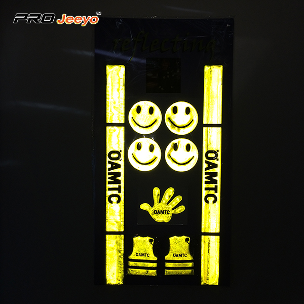 การพิมพ์ตัวอักษรสะท้อนแสงตบ Warp Sticker Set คุณภาพสูง การพิมพ์ตัวอักษร ...