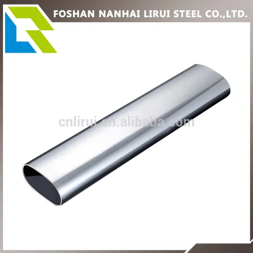 White Stainless Steel Oval Tube For Handrail, High Quality White ...