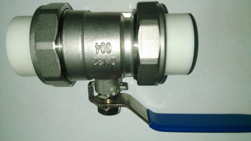 Ppr Ball Valve With Stainless Steel Body&two Ppr Joint 1000wog,enogh Stocks!, High Quality Ppr ...