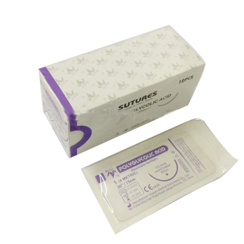 Absorbable Braided Pga Polyglycolic Acid Surgical Sutures, High Quality ...