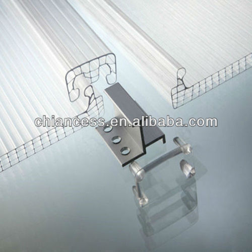 U-lock Polycarbonate Sheet 4-layer Rectangle Structure Daylighting ...