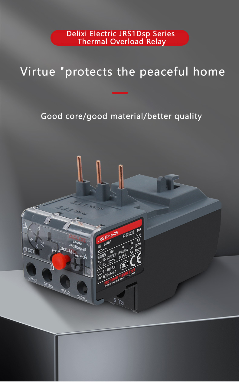 Jrs1dsp Series Universal Thermal Relay Overload Protection 25a, High ...