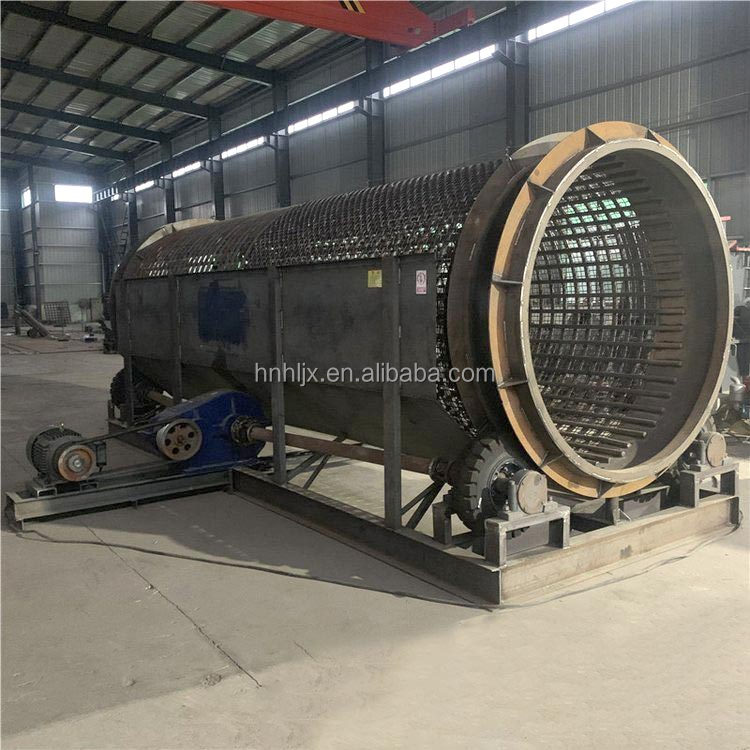 Rotary Drum Trommel Screen For Wood, Gold Panning, And Coal Ash ...