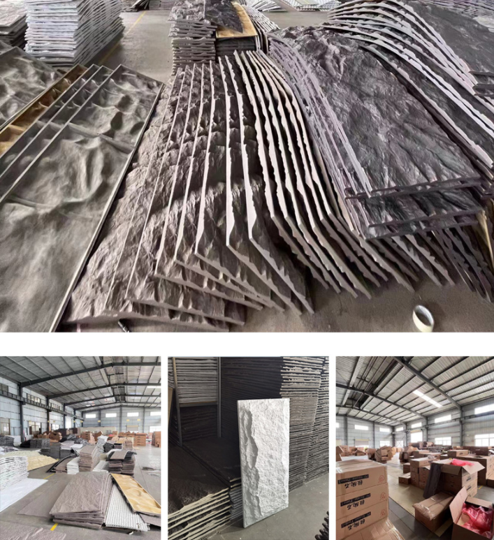 Flexible Faux Rock Stone Wall Panels, High Quality Flexible Faux Rock ...