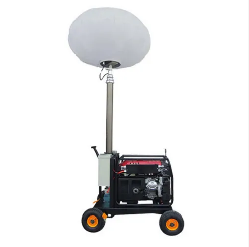 Hand Push Light Tower Mini Type Light Tower, High Quality Hand Push ...