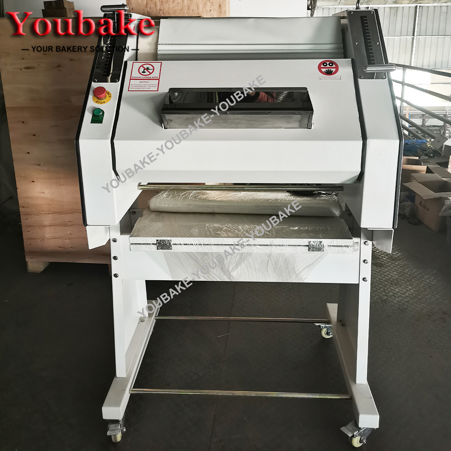French Bread Moulder For Bakery - 730mm Commercial Baguette Dough ...