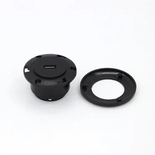 Round Recessed Power Socket Furniture Power Strip, High Quality Round ...