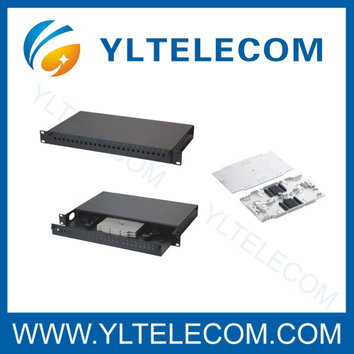 Fiber Optic Patch Panels With Flat Front, High Quality Fiber Optic ...