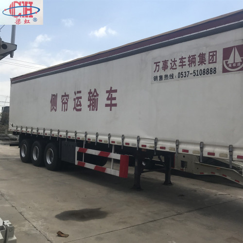 Transportation Side Open Door Box Semi Trailer, High Quality ...