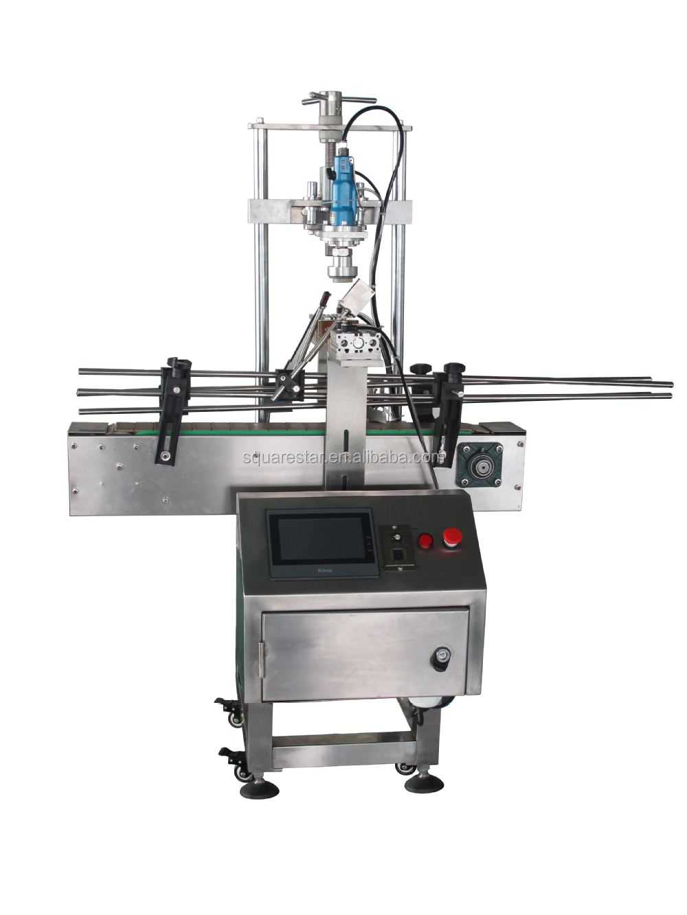 Single Head Capping Machine For Plastic Bottles, High Quality Single ...