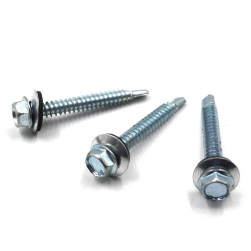 Hex Head Self Drilling Screw Galvanised Class 4, High Quality Hex Head ...
