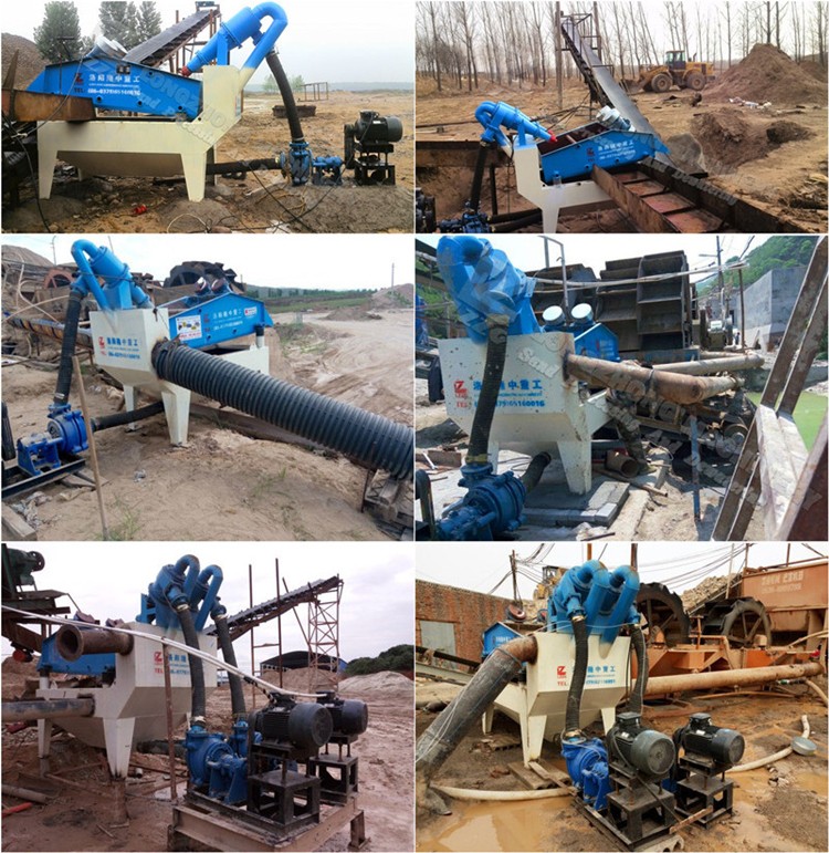 Sand Extraction And Desanding Machine With Hydro Cyclone In Indonesia ...