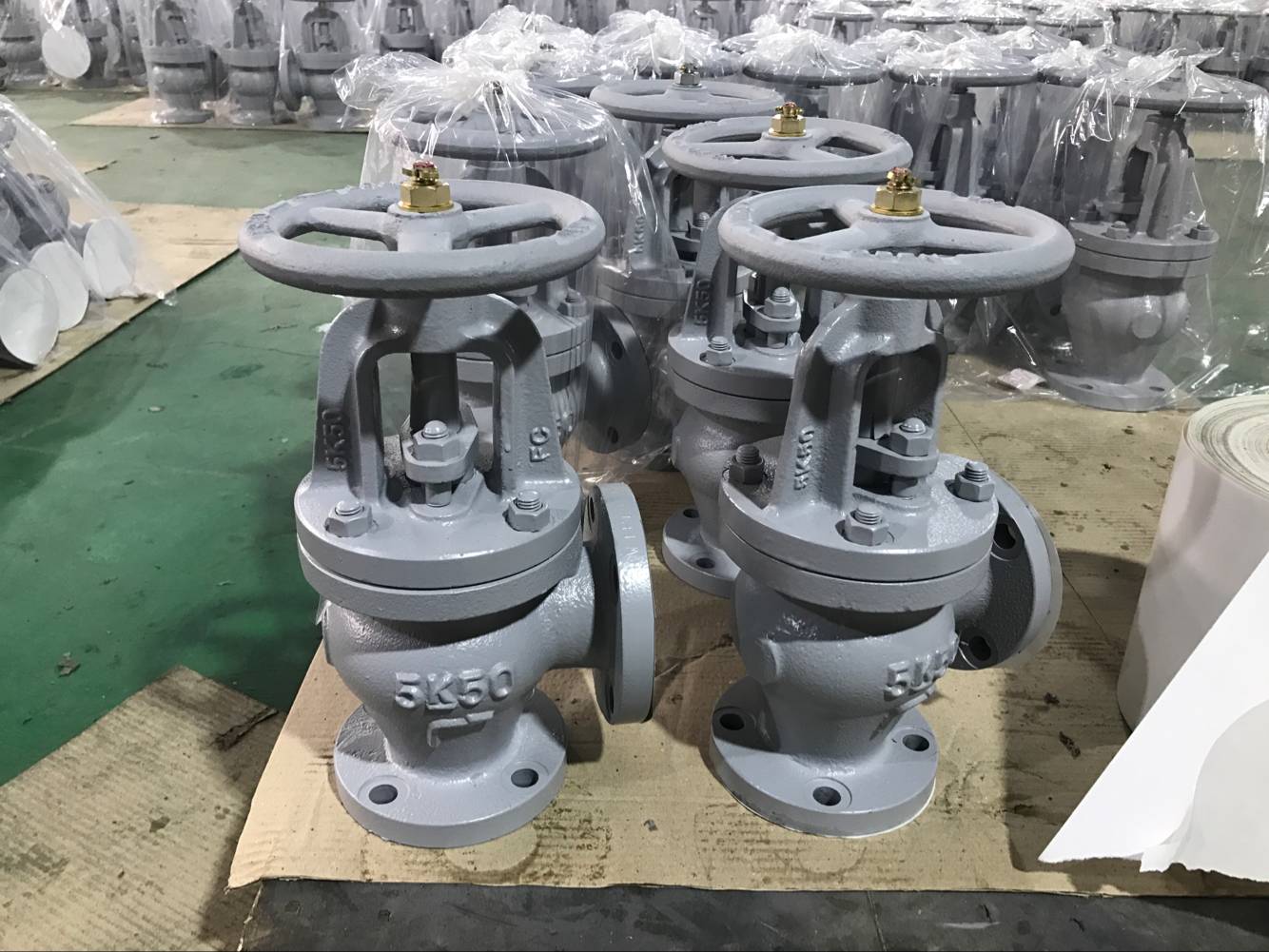 Jis F7306 Angle Valves In Cast Iron: Types 5k50 And 5k80, High Quality ...