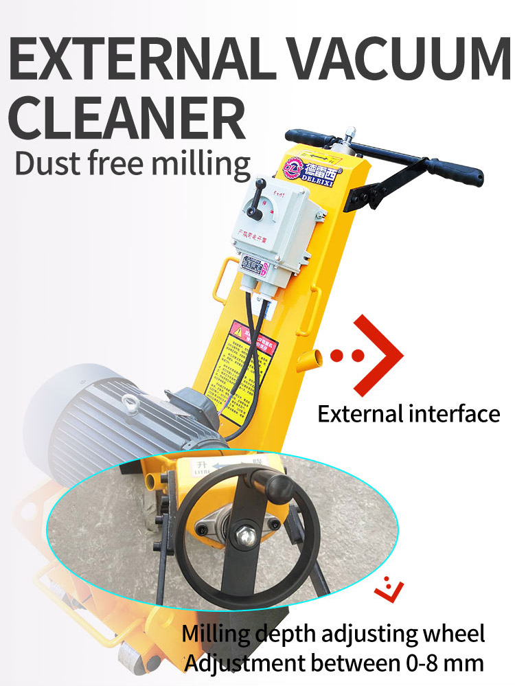 High Quality Self Propelled Asphalt Scarifier With Durable Blades, High ...