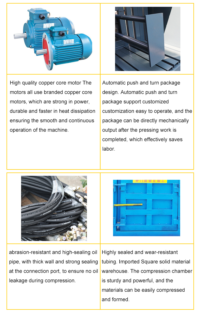 Hay Baler Hydraulic Vertical Compressing Machine, High Quality Hay ...