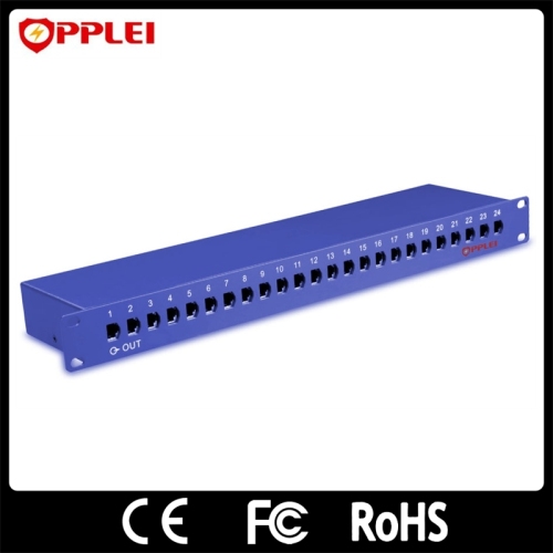 24 Channels Cat6 Rj45 Ethernet Switch Lightning Protection, High ...