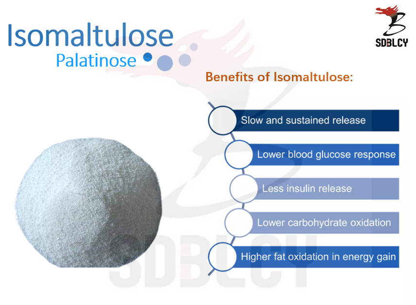 ส่วนผสมของ Gi ต่ำ Isomaltulose Palatinose กีฬาโภชนาการ คุณภาพสูง ส่วนผสมของ Gi ต่ำ Isomaltulose ...