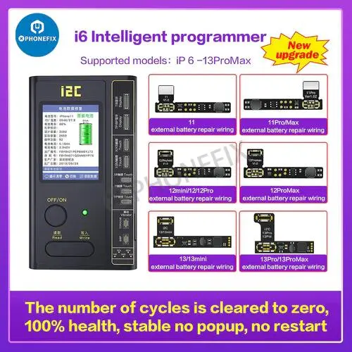 I2c I6s Smart Programmer Battery Screen Original Sound Repair, High Quality I2c I6s Smart ...