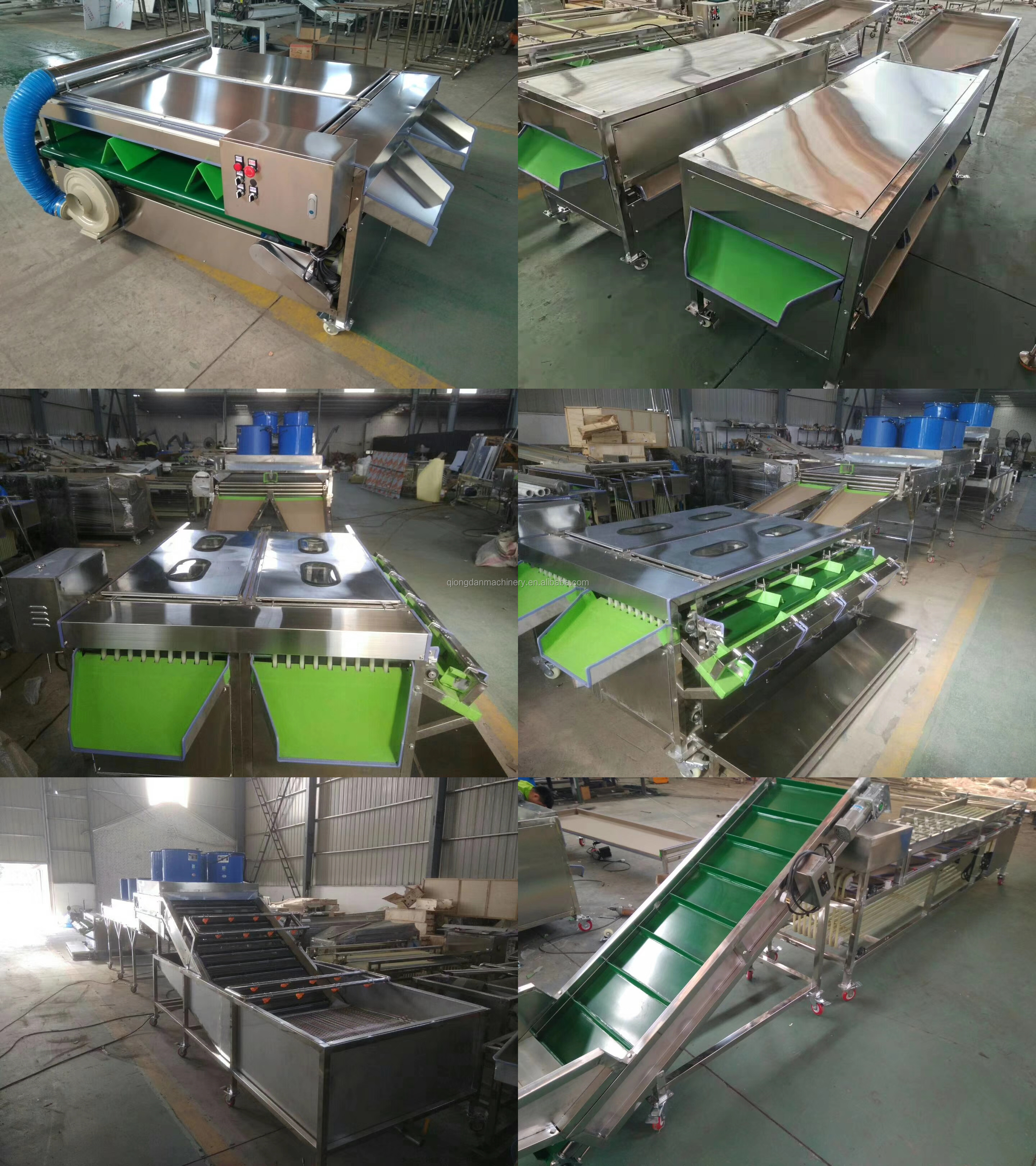 Vegetable And Fruit Sorting And Grading Machine, High Quality Vegetable ...