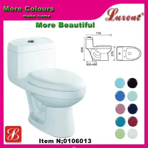 Chinese Pottery Siphonic Gravity Flushing Toilet, High Quality Chinese ...