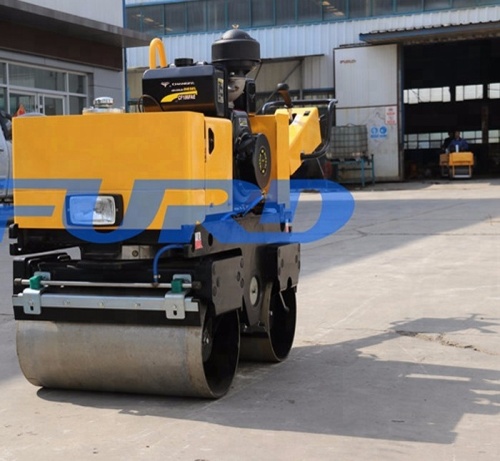 Fyl800c New 1 Ton Hand Push Mini Road Roller For Compaction Work, High ...