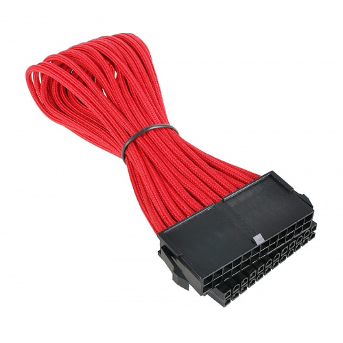 24 Pin Atx Extension Power Supply Cable (red), High Quality 24 Pin Atx ...