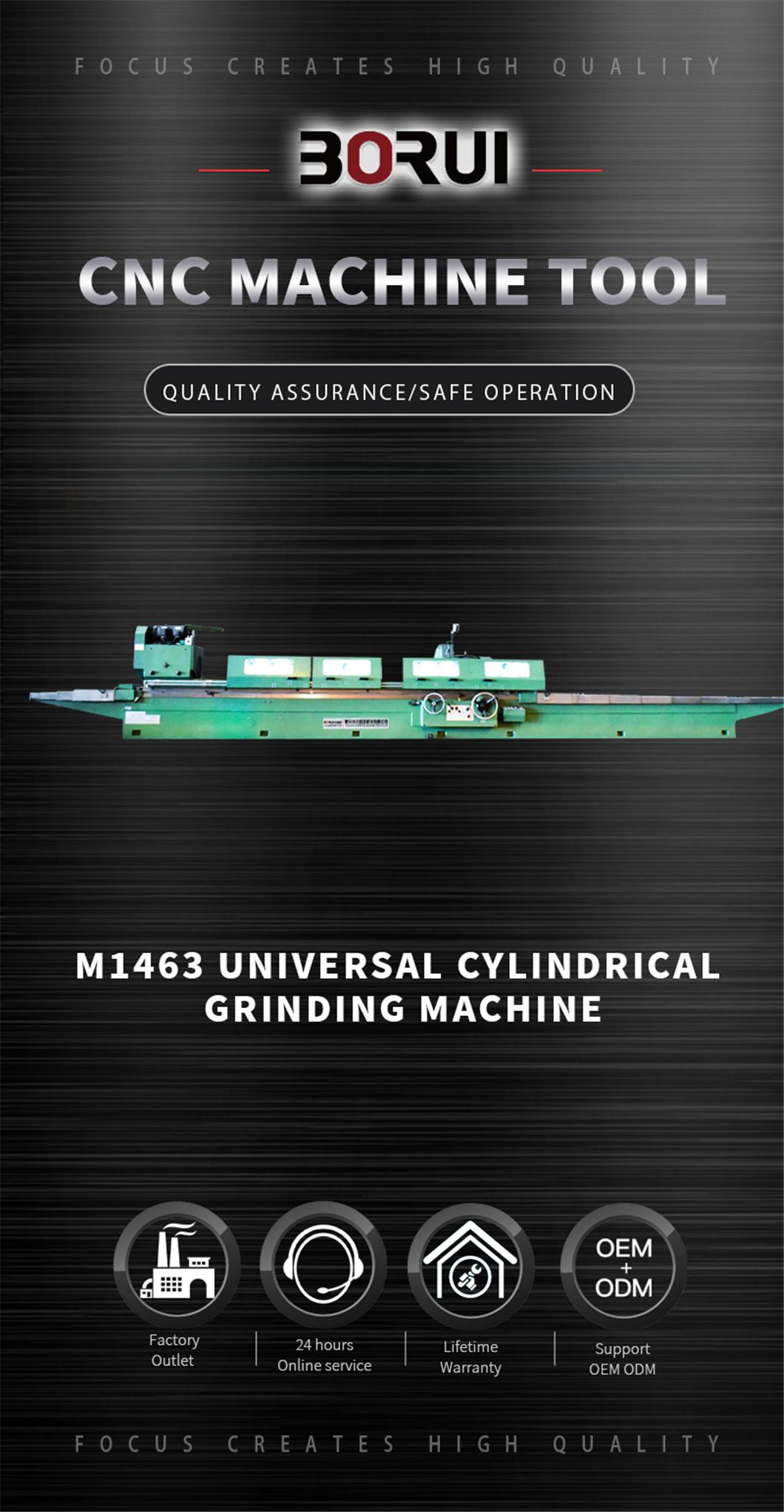 M1463 헤비 듀티 원통형 연삭기, Bossgoo.com의 고품질 M1463 헤비 듀티 원통형 연삭기