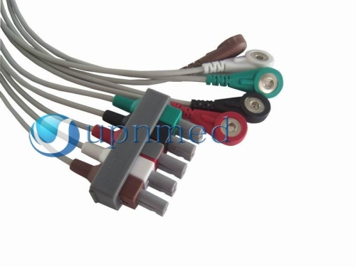 Philips 5 Leads Ecg Cable With Leadiwres, High Quality Philips 5 Leads ...