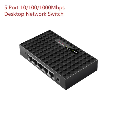5 Port Gigabit Network Switch Desktop Switch 10/100/1000mbps Fast ...
