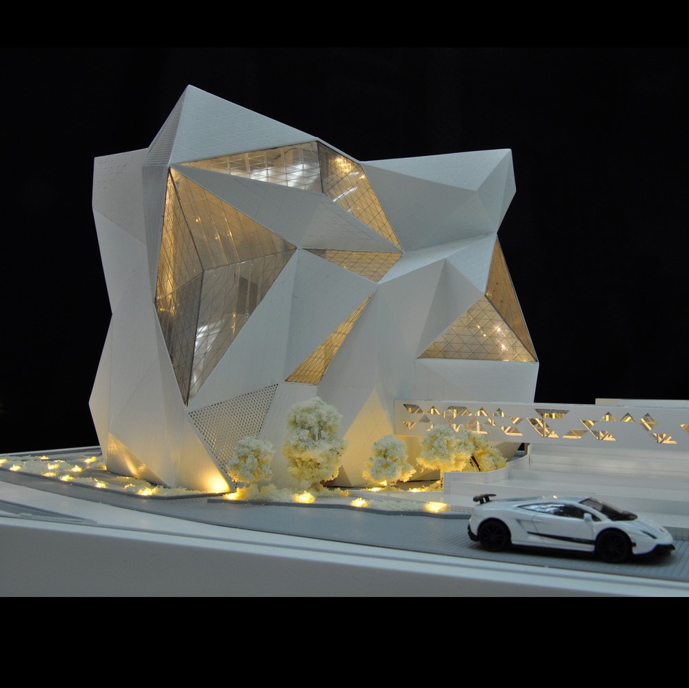 Architectural Model For Museum And Art Gallery, High Quality ...