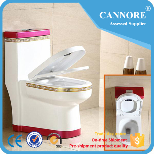 Luxury One Piece Color German Toilet, High Quality Luxury One Piece ...