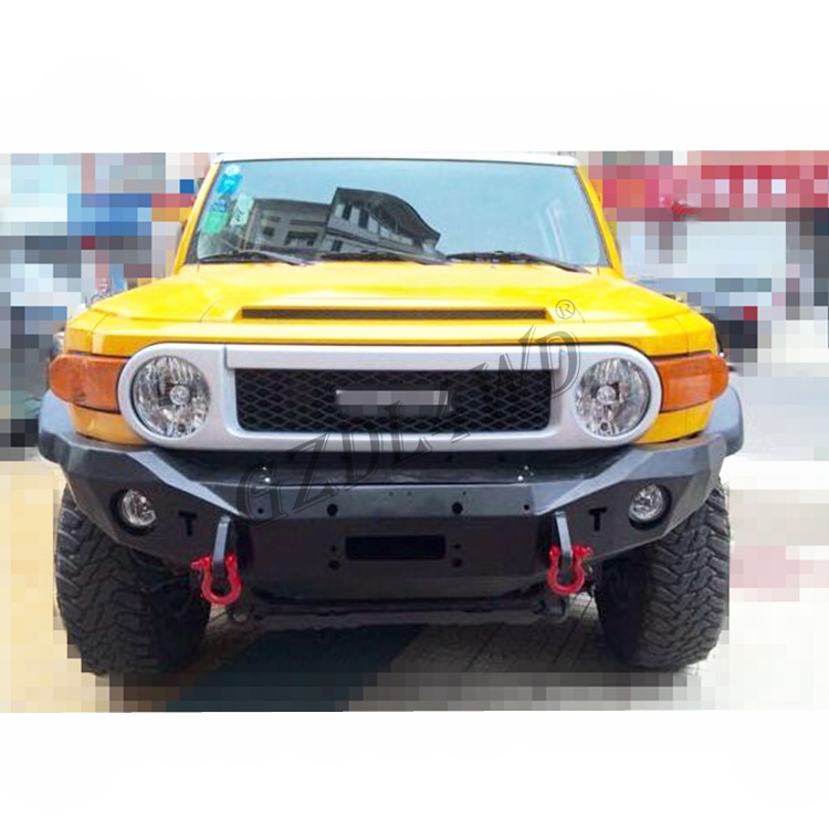 Front Bull Bar With Winch Mount Bumper For Fj Cruiser 2014-2016, High ...
