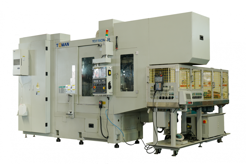Automation Gear Tooth Chamfering Machine And Deburring Unit, High ...