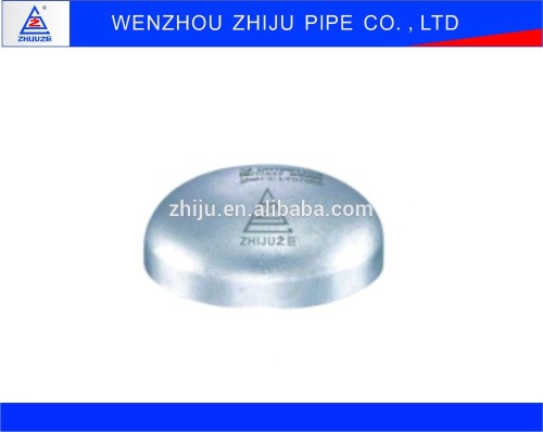 24 Inch Stainless Steel Butt Welding Pipe End Cap Pipe Fitting, High ...